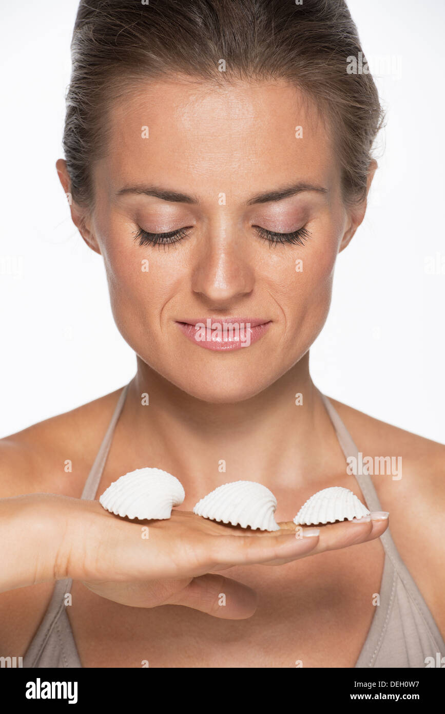 Seashell portrait hi-res stock photography and images - Alamy