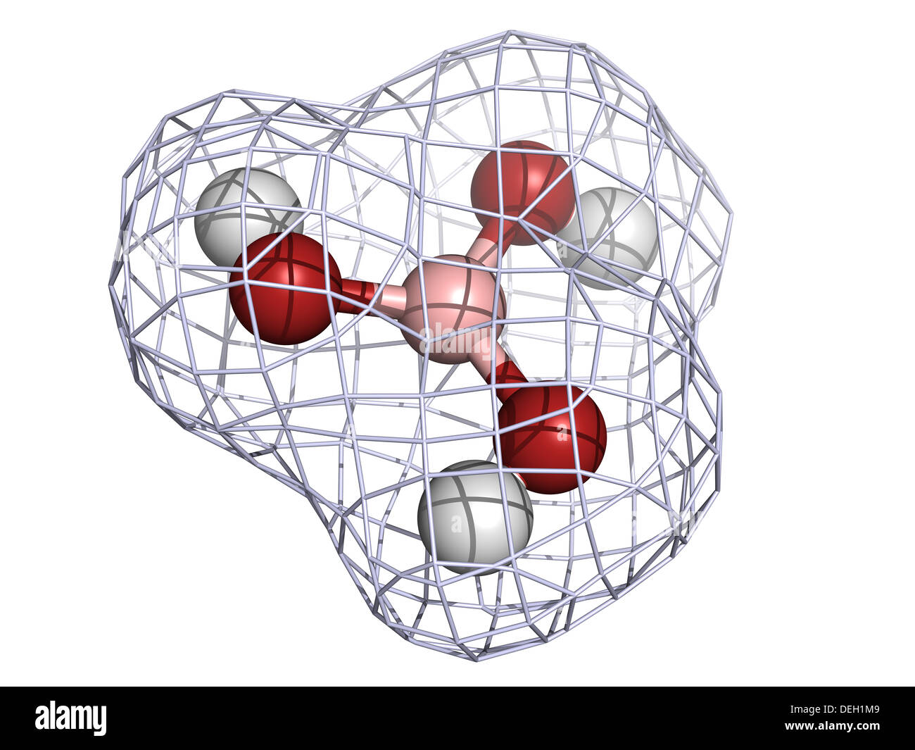 Borax Crystal Structure
