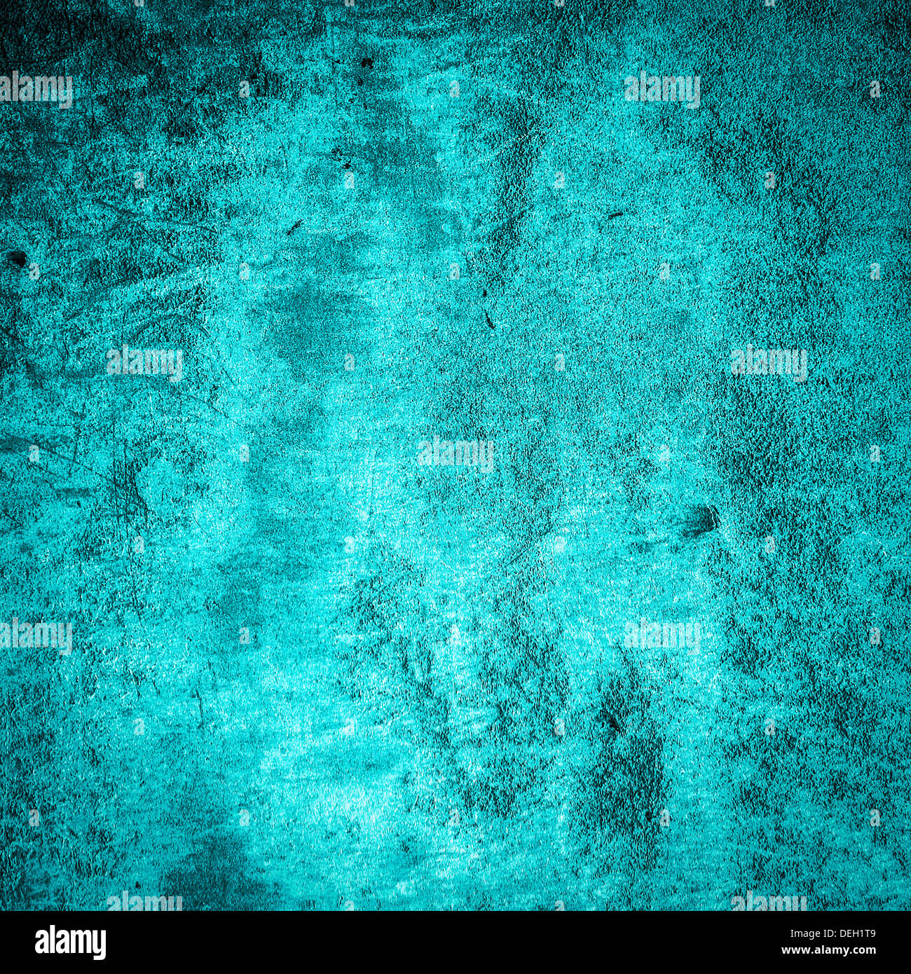 Turquoise grunge background or texture Stock Photo - Alamy