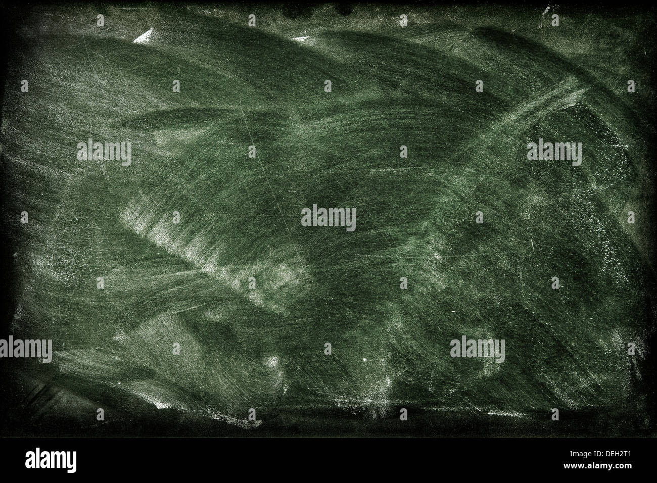 Chalk rubbed out on blackboard Stock Photo - Alamy