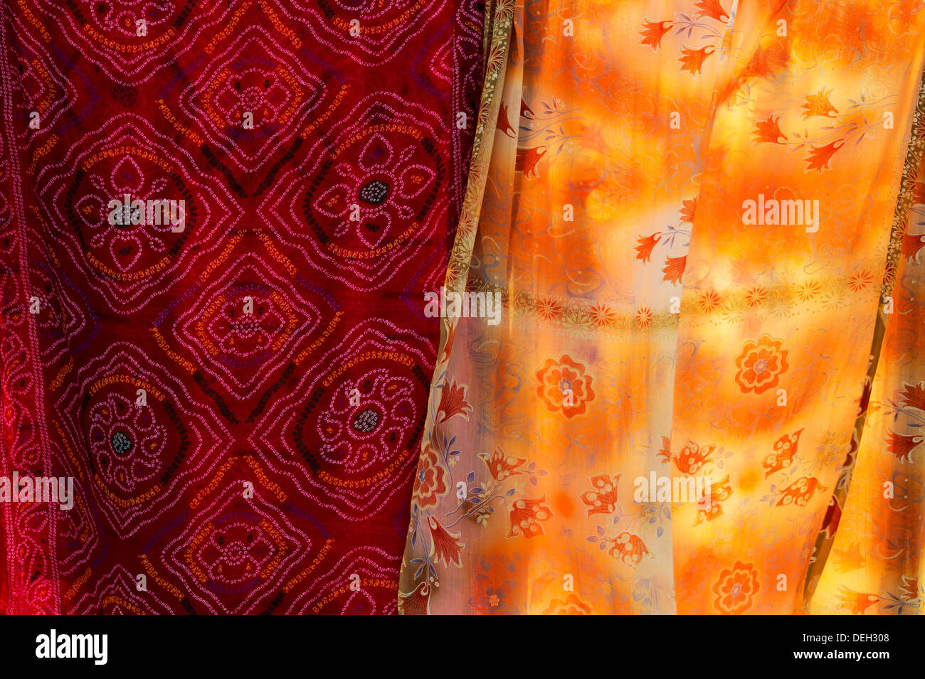 Colourful Indian sari pattern Stock Photo - Alamy