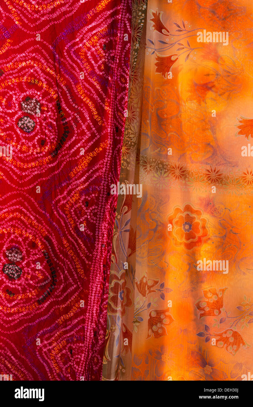 Colourful Indian sari pattern Stock Photo - Alamy