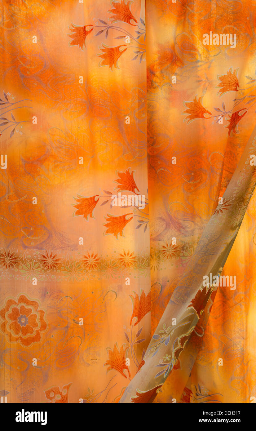 Colourful Indian sari pattern Stock Photo - Alamy