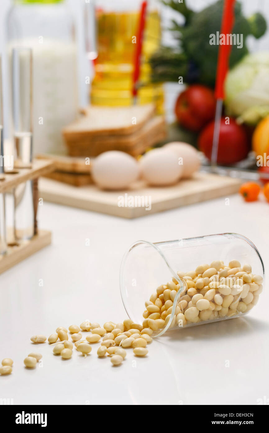Food research in laboratory Stock Photo - Alamy