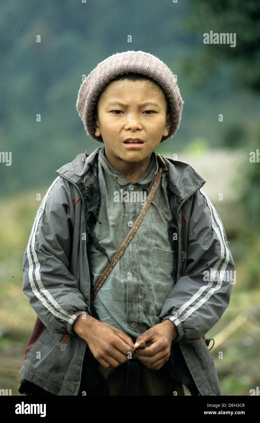 nepal, portrait, boy, asia, village, young, people, kathmandu, nepalese ...