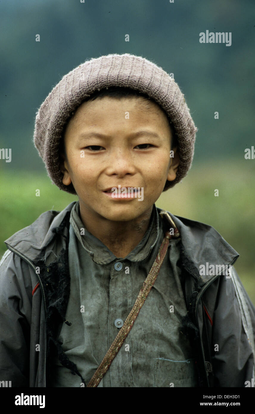 nepal, portrait, boy, asia, village, young, people, kathmandu, nepalese ...