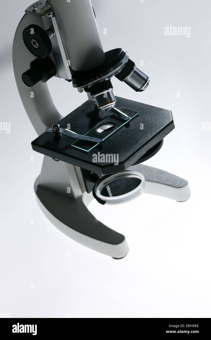 Vertical view shot microscope hi-res stock photography and images - Alamy