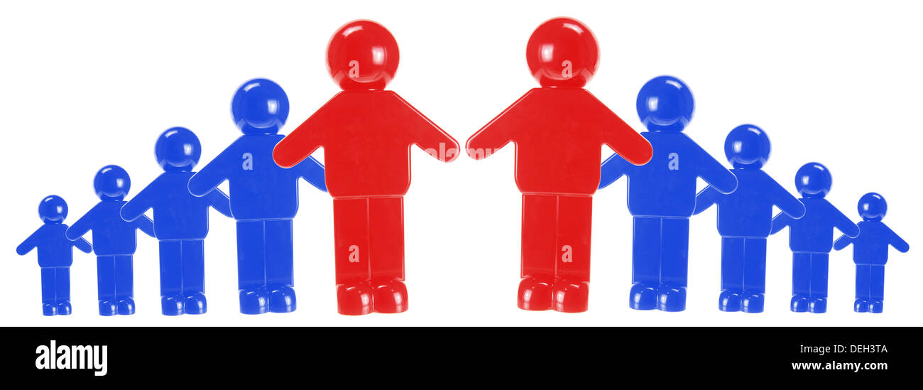 Teamwork figures hi-res stock photography and images - Alamy