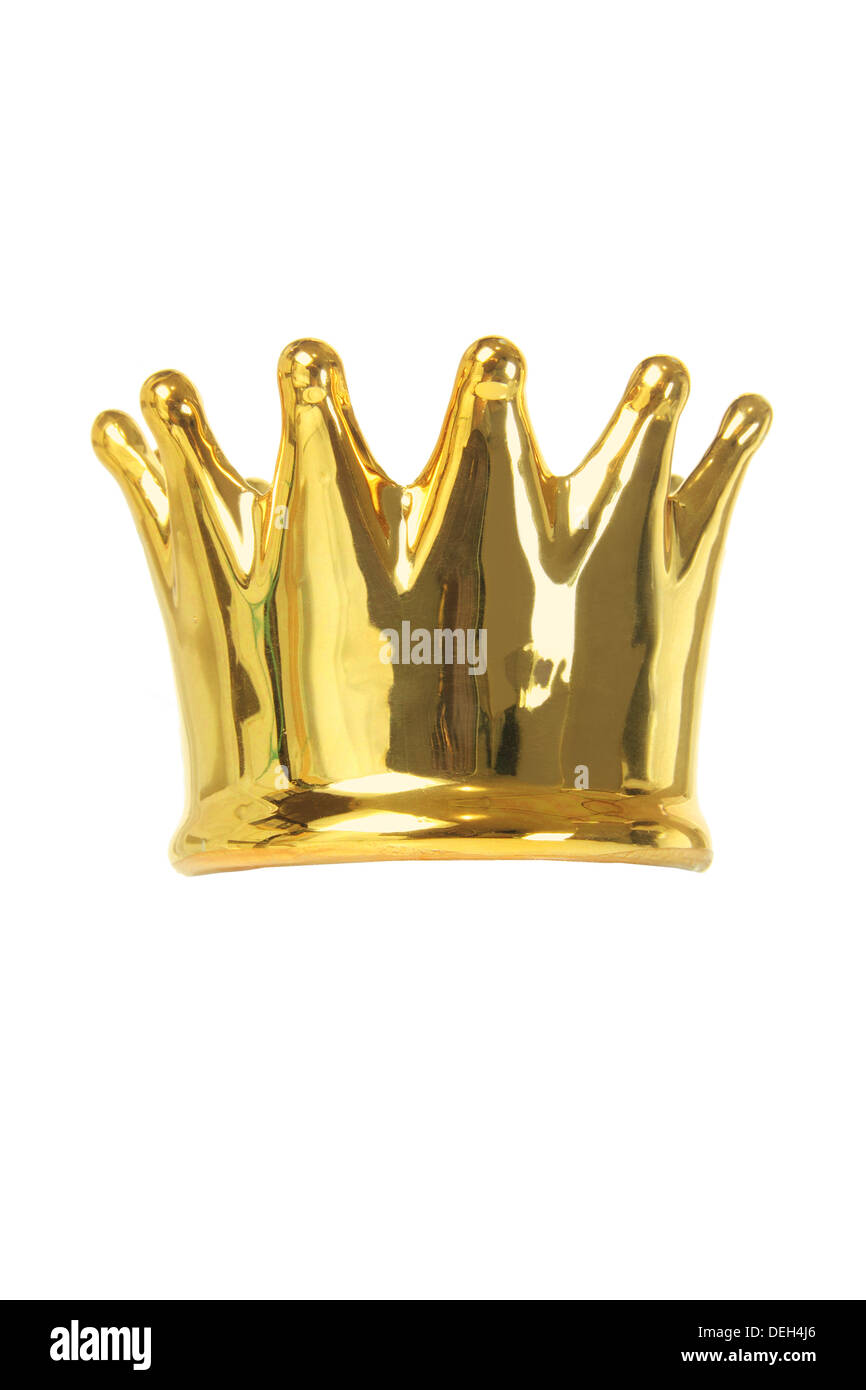 King Gold Crown Stock Photo - Alamy