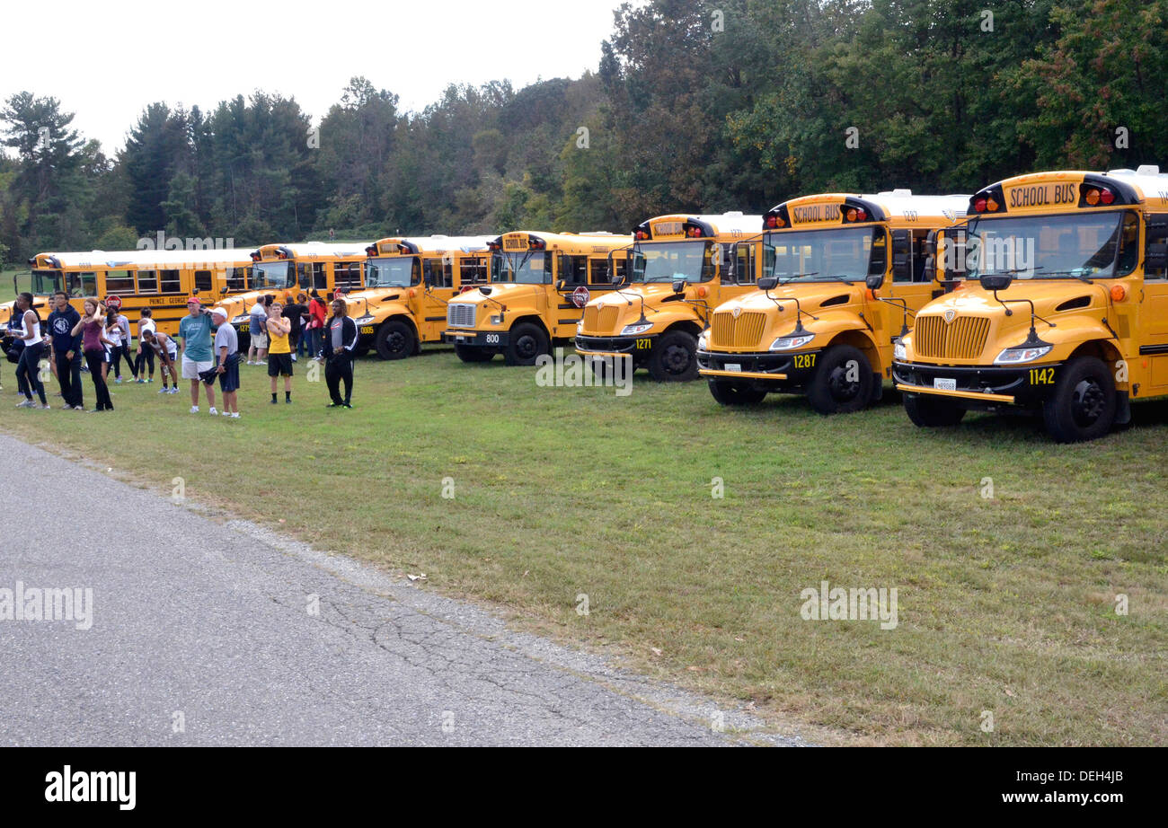 School buses hi-res stock photography and images - Alamy