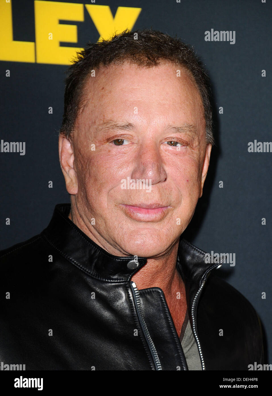 Los Angeles, California, USA. 18th Sep, 2013. Mickey Rourke attending ...