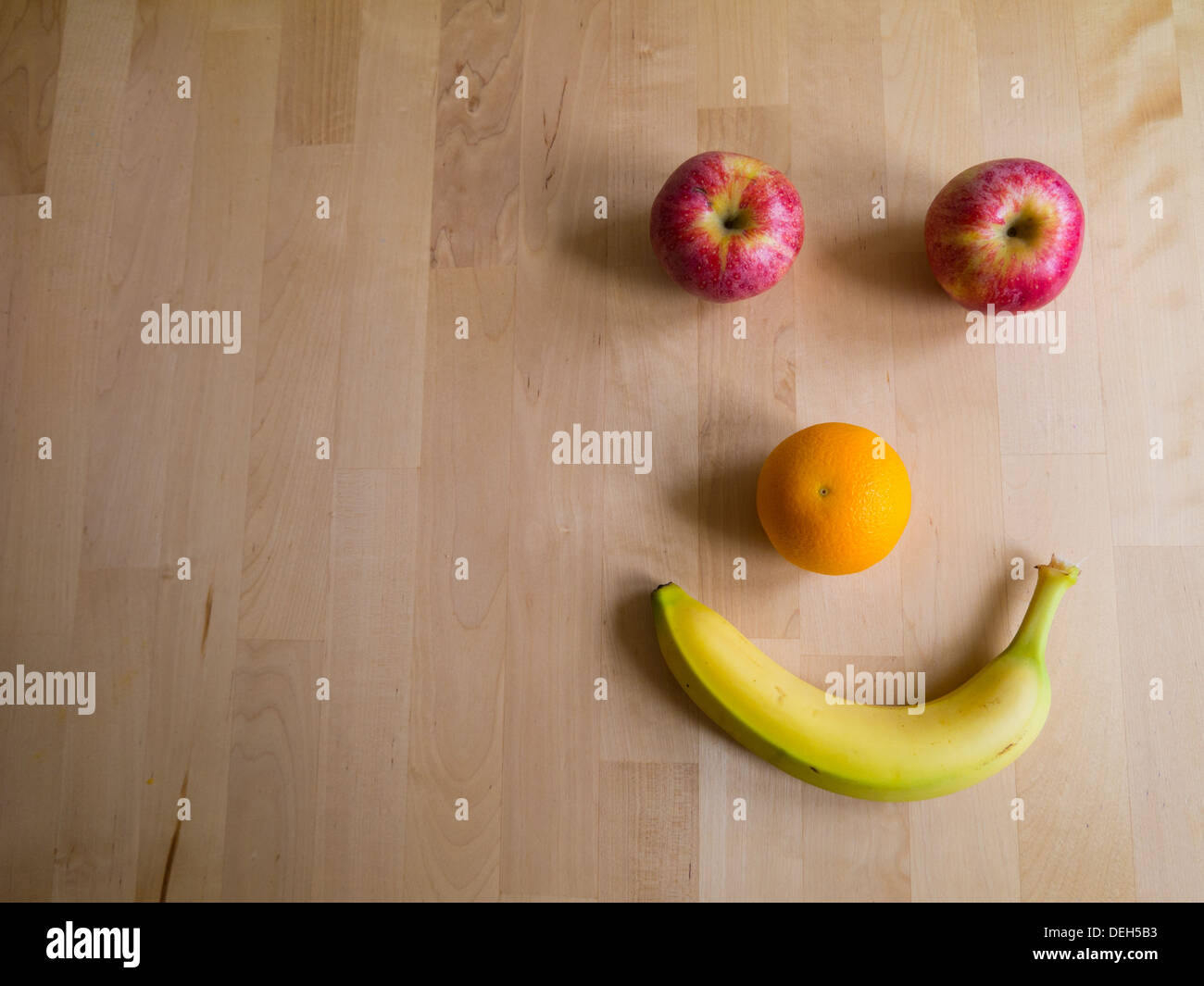 Face made out of fruit Stock Photo - Alamy