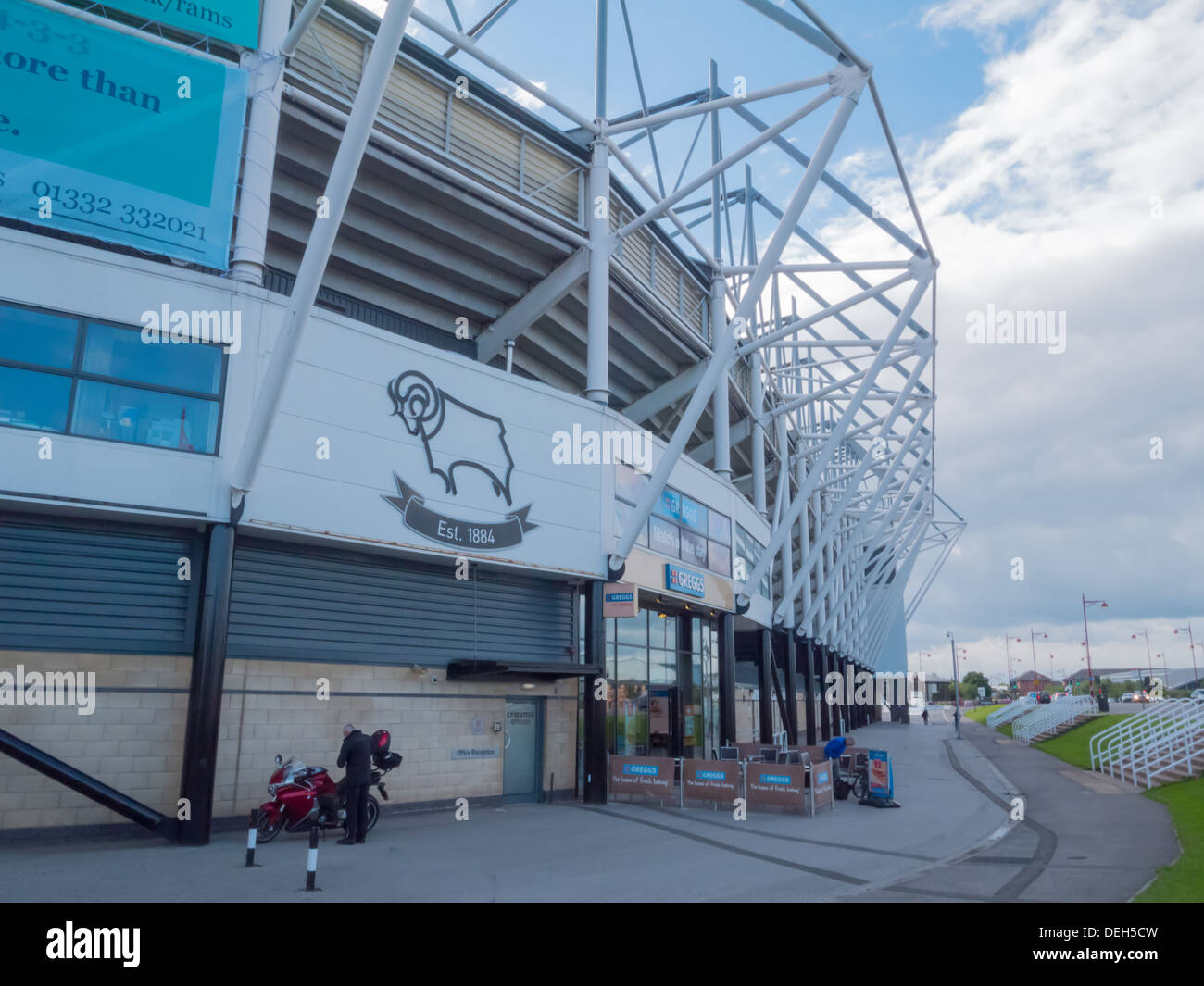 Derby Football Stadium. The home of Derby County Football Club (The ...