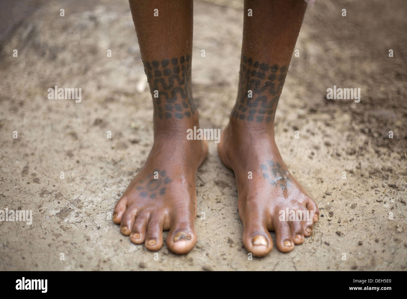 Tribal Tattoo Stock Photos & Tribal Tattoo Stock Images - Alamy