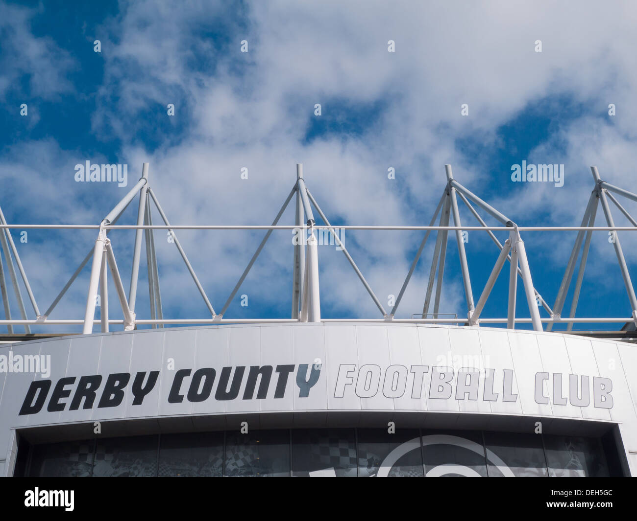 Derby Football Stadium. The home of Derby County Football Club (The ...
