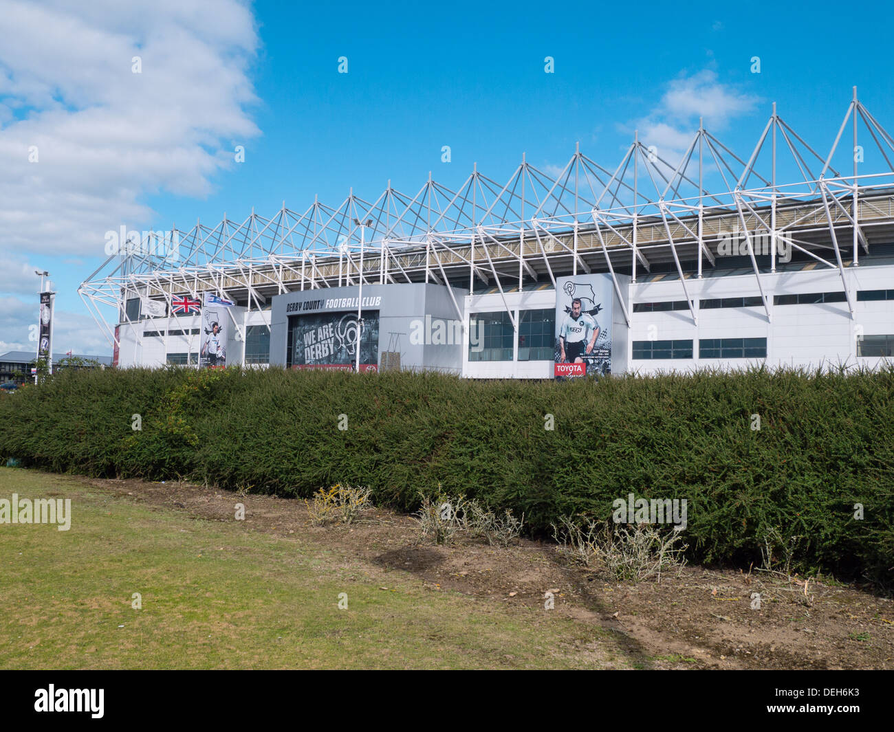 Derby Football Stadium. The home of Derby County Football Club (The ...