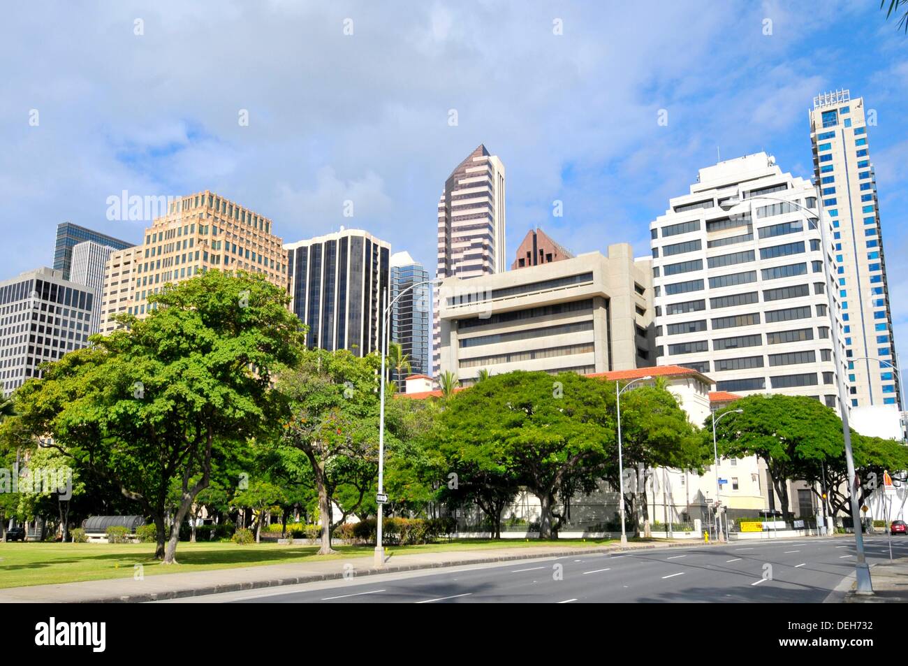 Hawaii street honolulu hi-res stock photography and images - Alamy