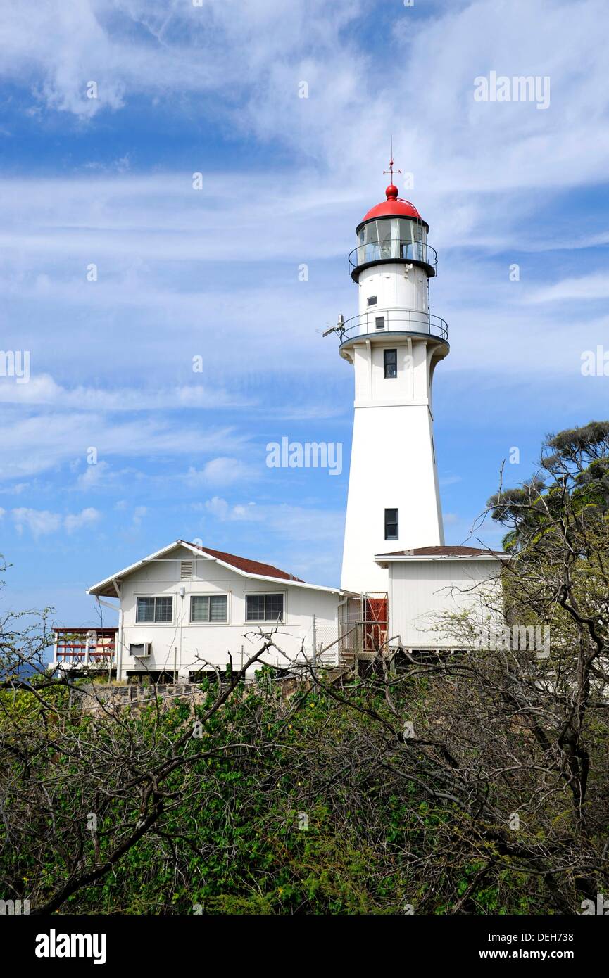 Diamond Head Lighthouse Stock Photos & Diamond Head Lighthouse Stock ...