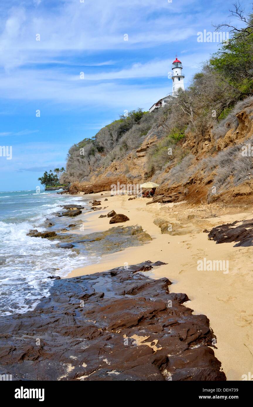 Diamond Head Lighthouse Stock Photos & Diamond Head Lighthouse Stock ...