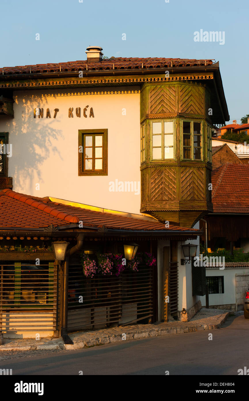 Inat house, Sarajevo, capital of Bosnia and Herzegovina, Europe Stock ...