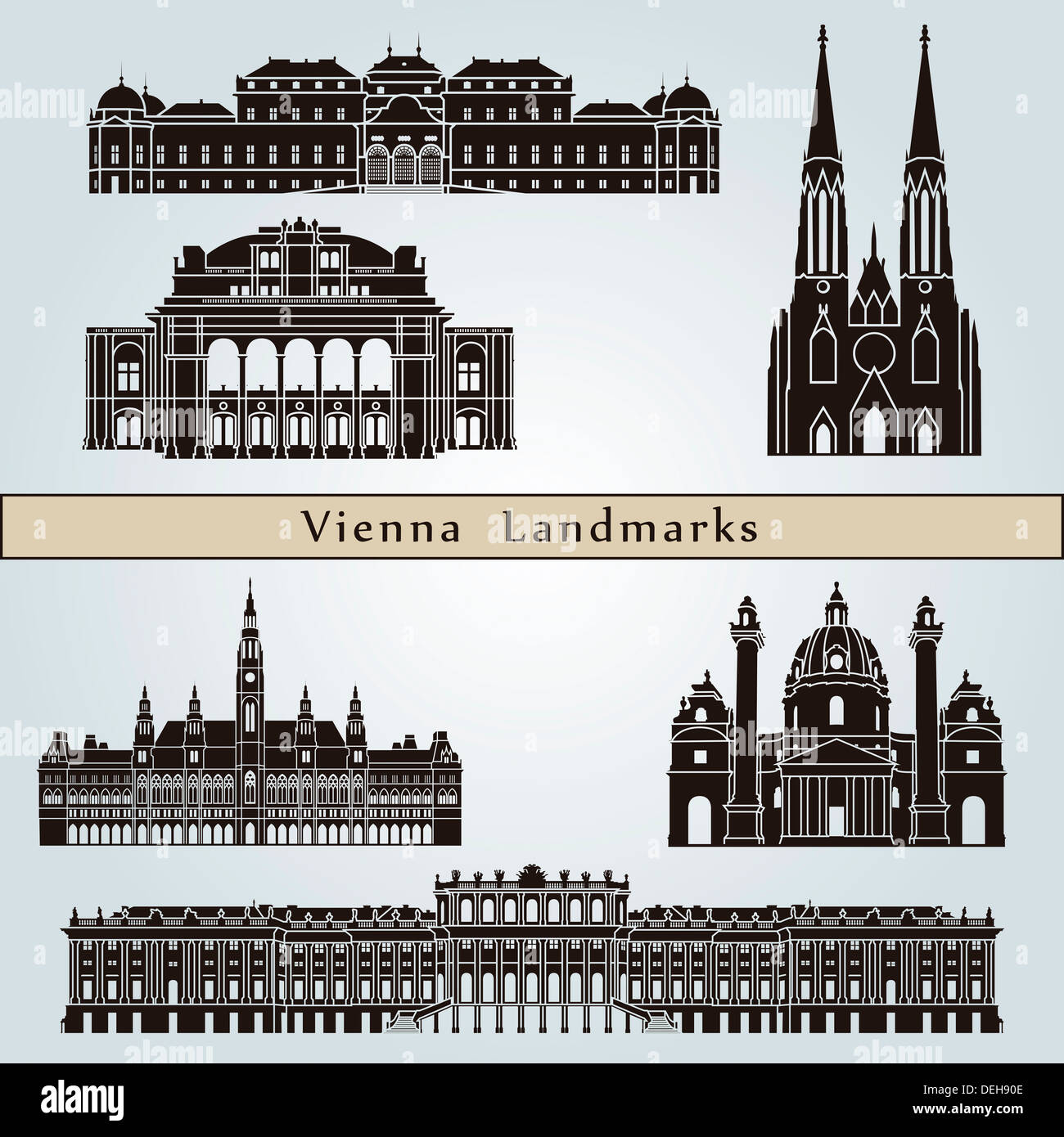 Vienna monuments hi-res stock photography and images - Alamy