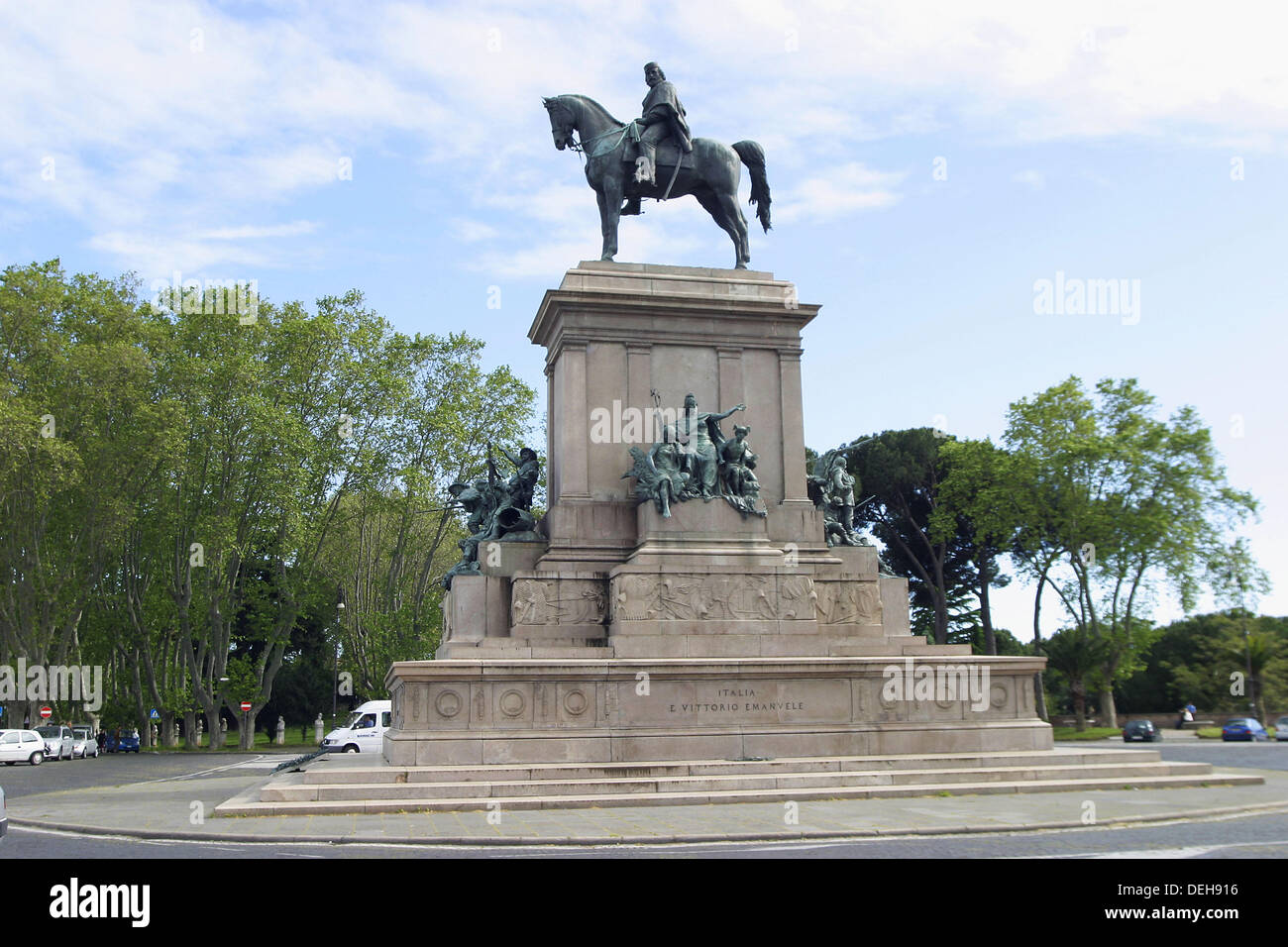 Garibaldi Monument Rome High Resolution Stock Photography and Images ...