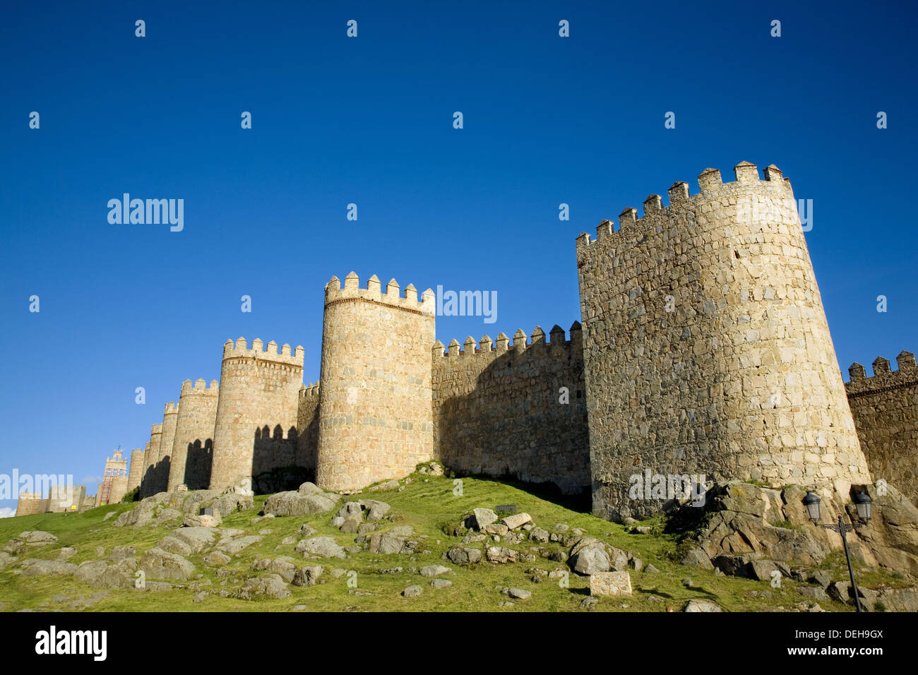 Medieval city walls, the best preserved ones in Spain. They date from ...
