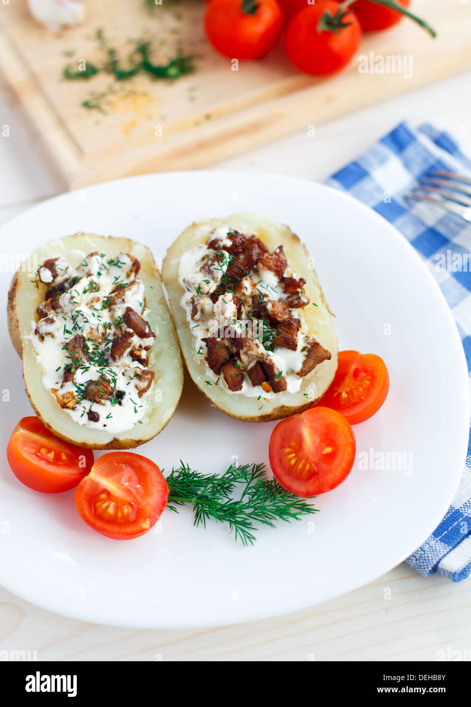 Half Jacket Potato High Resolution Stock Photography and Images - Alamy