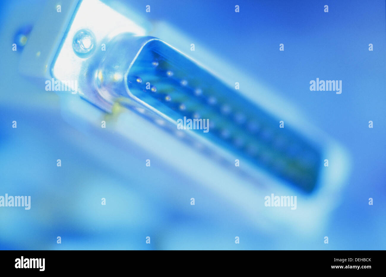 Computer connection cable Stock Photo - Alamy