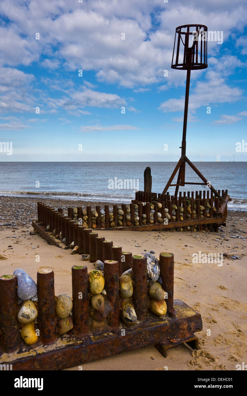 Caister on sea beach Caister-on-Sea Norfolk England UK Stock Photo - Alamy