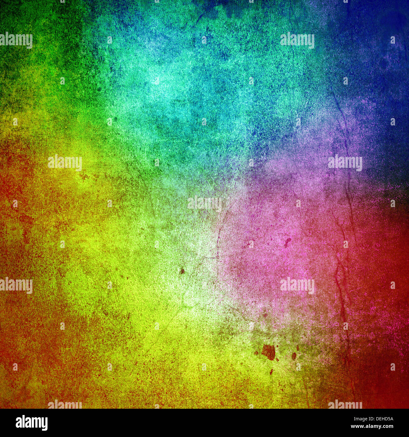 Multicolored grunge paint wall background or texture Stock Photo - Alamy