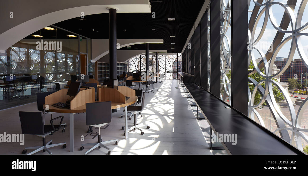Library of Birmingham, Birmingham, United Kingdom. Architect: Mecanoo ...