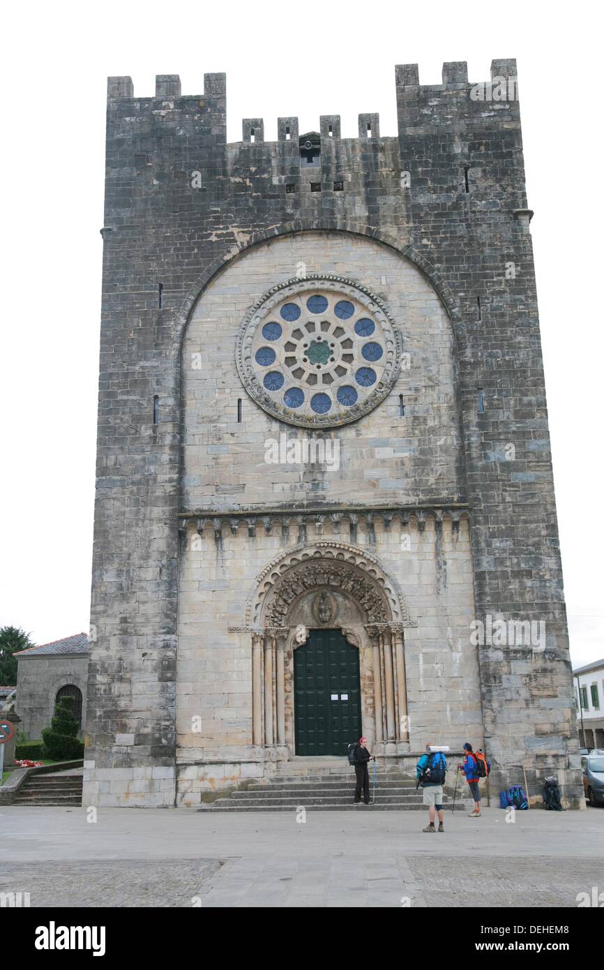 Iglesia de portomarin camino de santiago hi-res stock photography and ...