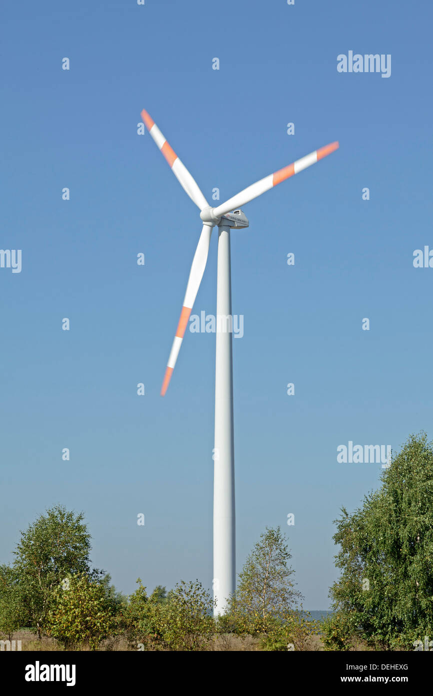 wind power stations in the North of Germany Stock Photo - Alamy