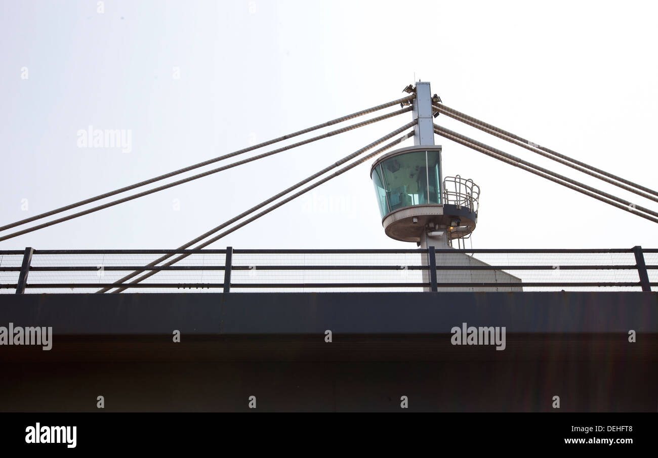 Bridge control tower hi-res stock photography and images - Alamy