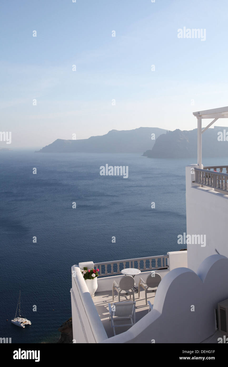 Balcony veranda sea ocean hi-res stock photography and images - Alamy