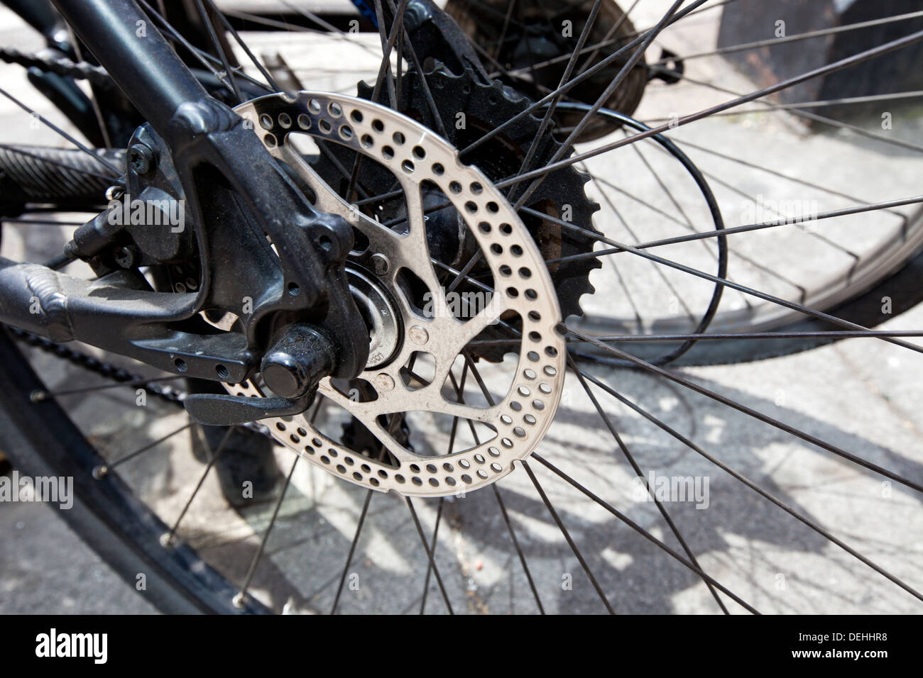 Tire of bicycle close up view hi-res stock photography and images - Alamy