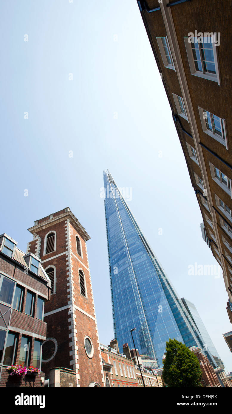 Close-Up view The Shard Stock Photo - Alamy