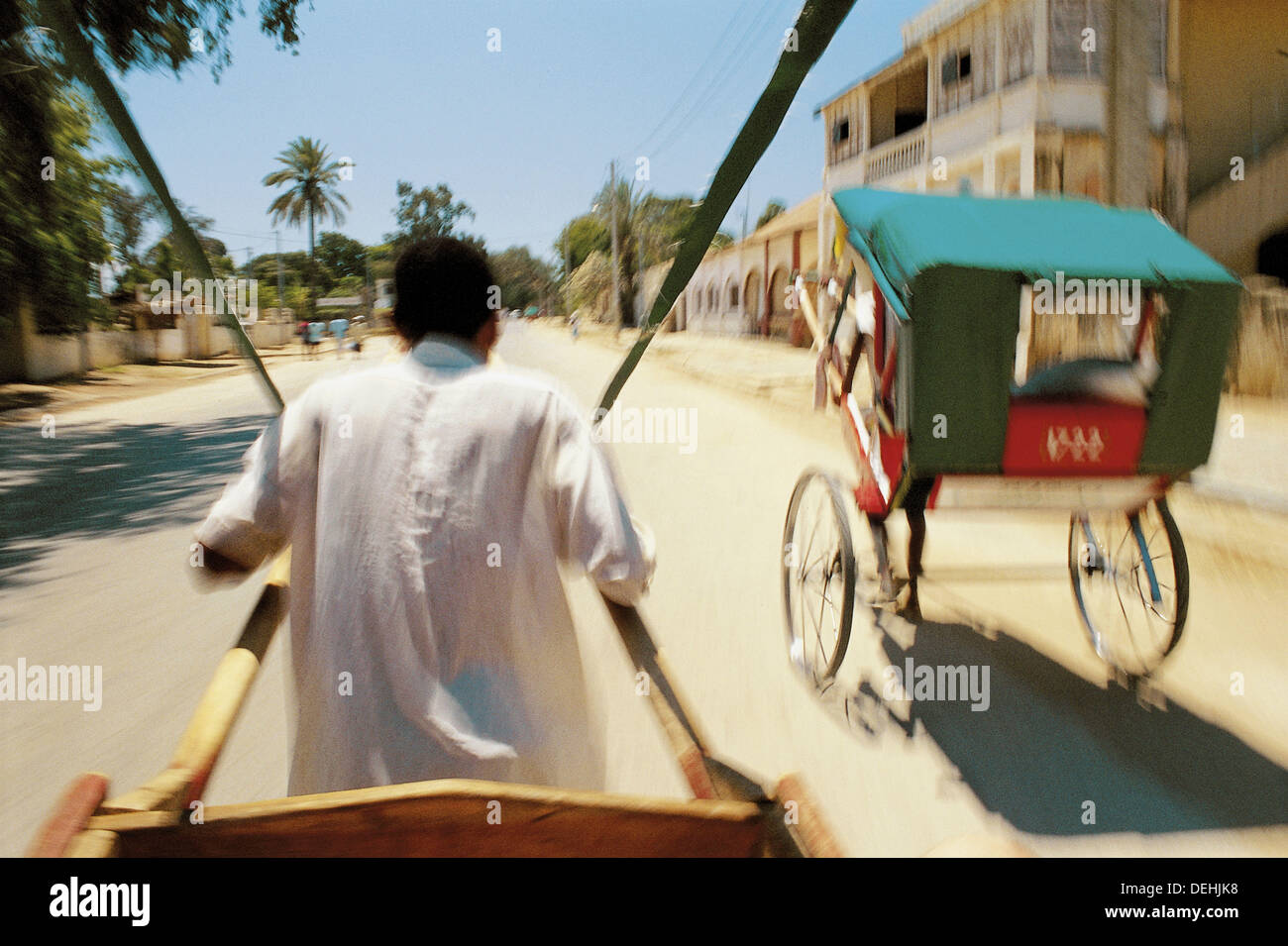 Transport, rickshaw in the city. Toliara. Madagascar Stock Photo - Alamy
