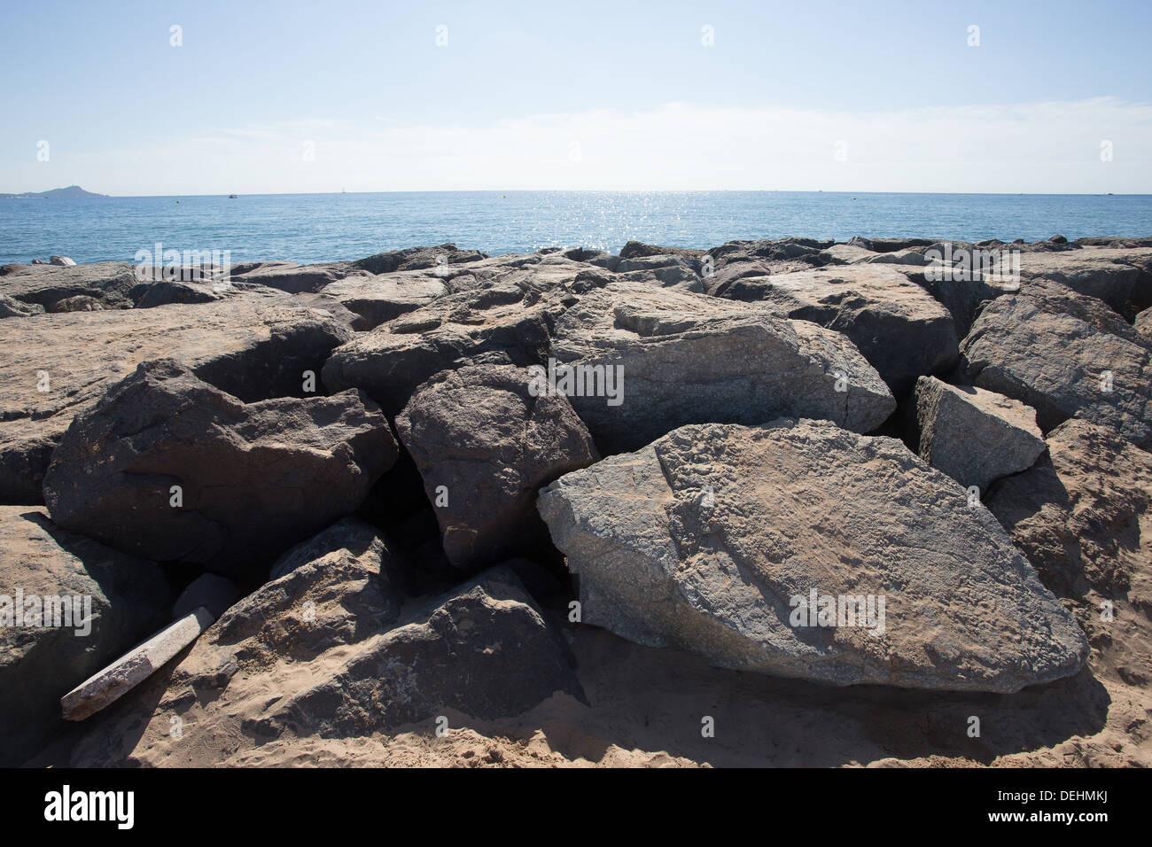 Frejus Cote d'Azur French Riviera France beach Stock Photo - Alamy