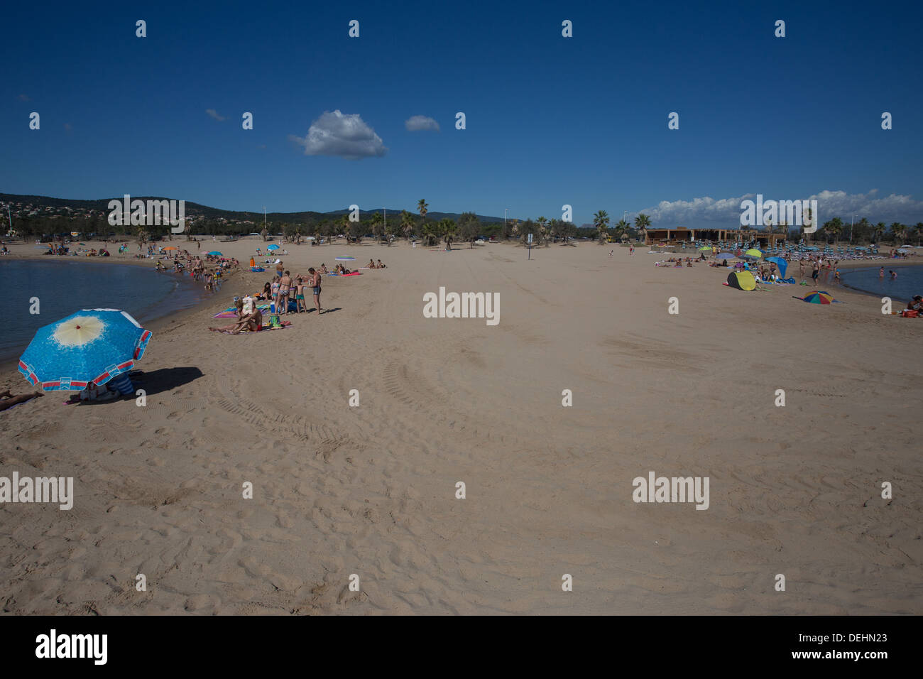 Frejus Cote d'Azur French Riviera France beach Stock Photo - Alamy