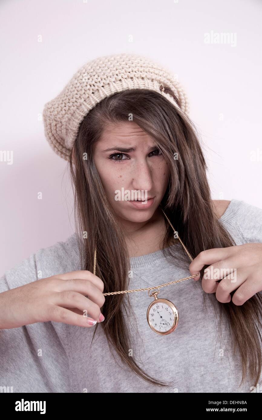 Chain around neck hi-res stock photography and images - Alamy