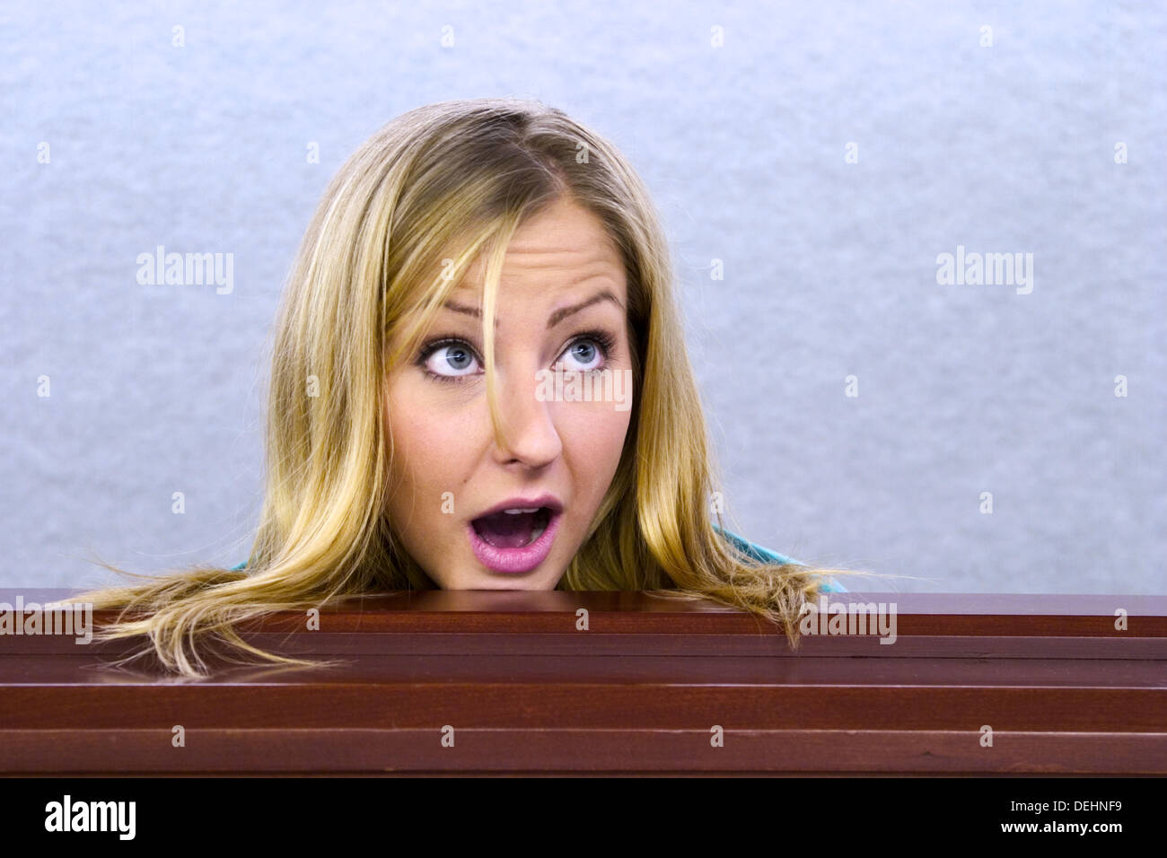 Flustered woman and woman hi-res stock photography and images - Alamy
