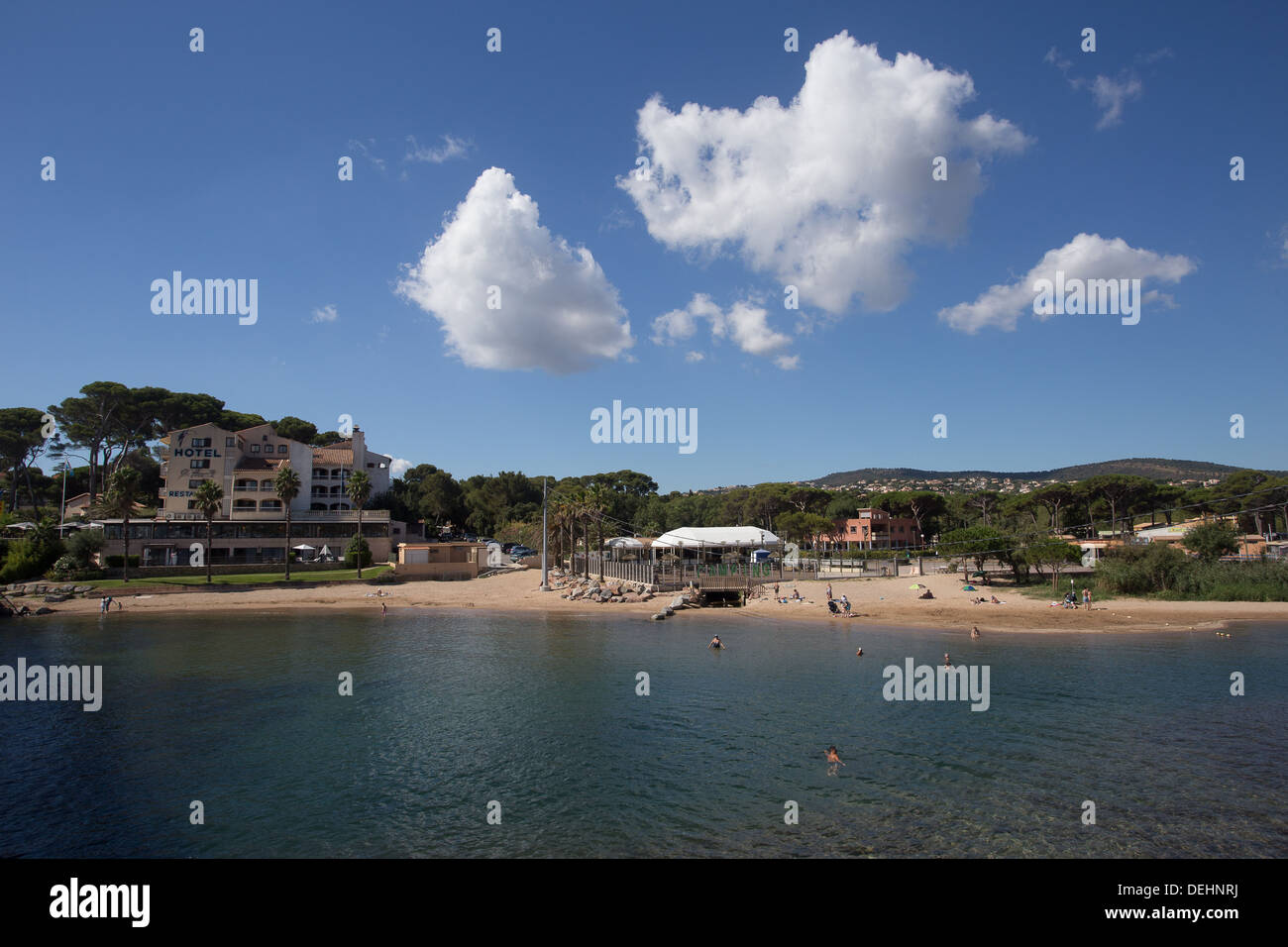 Frejus Cote d'Azur French Riviera France beach Stock Photo - Alamy