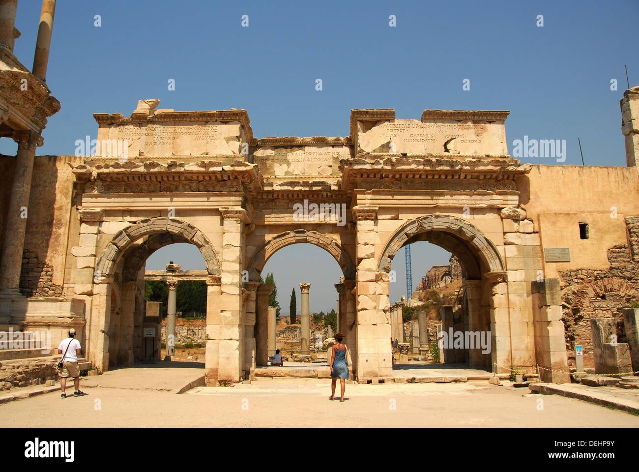 Augustus gate ephesus hi-res stock photography and images - Alamy