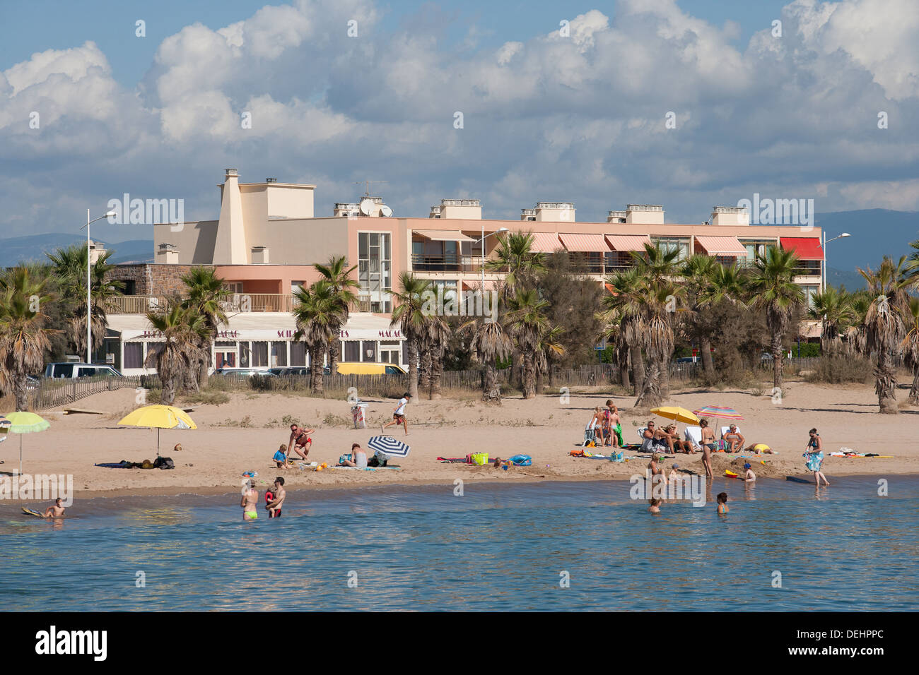 Frejus Cote d'Azur French Riviera France beach Stock Photo - Alamy