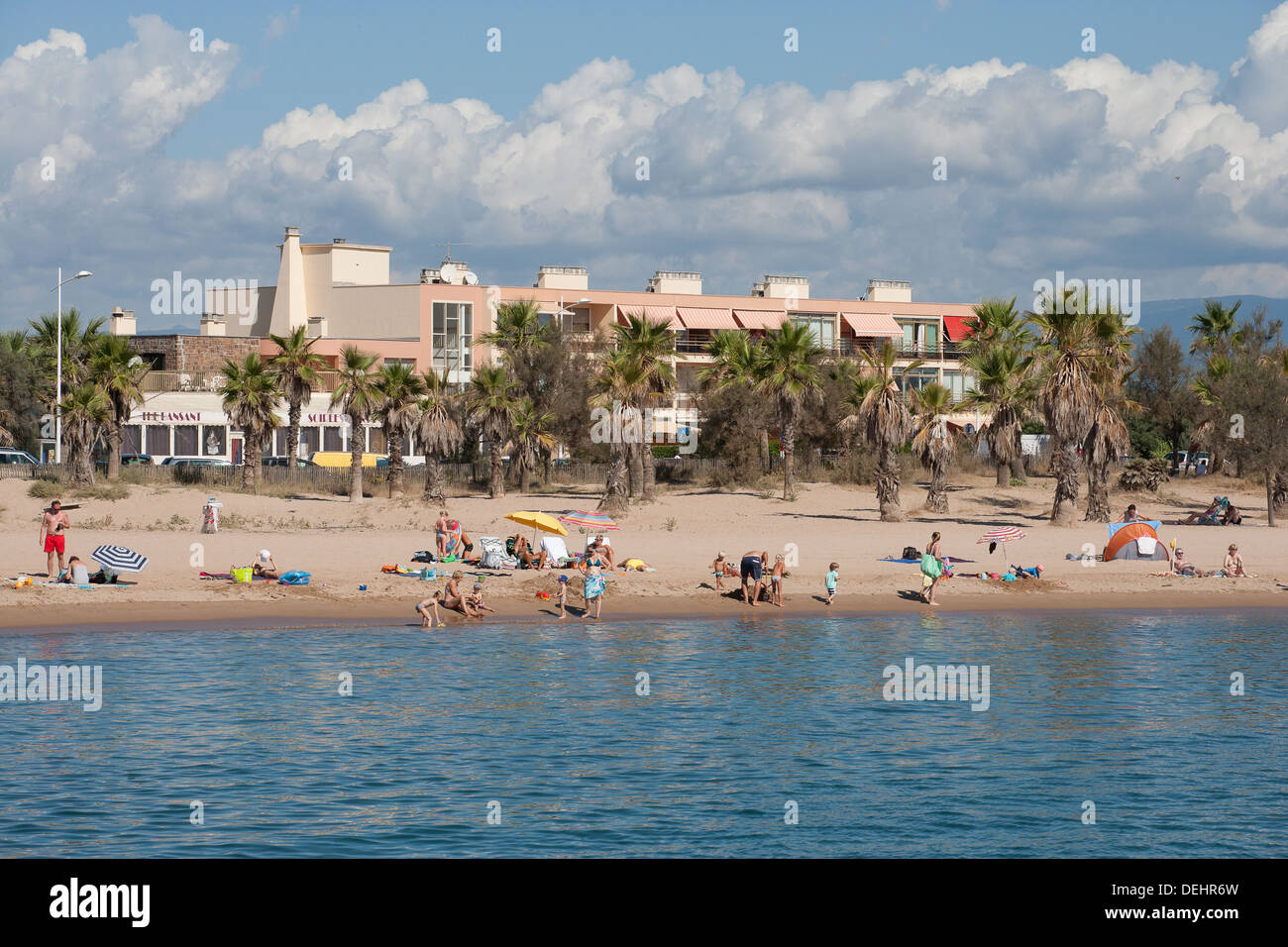 Frejus Cote d'Azur French Riviera France beach Stock Photo - Alamy