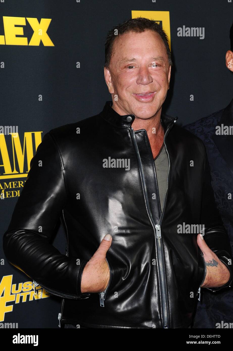 Hollywood, California, USA. 18th Sep, 2013. Mickey Rourke at arrivals ...