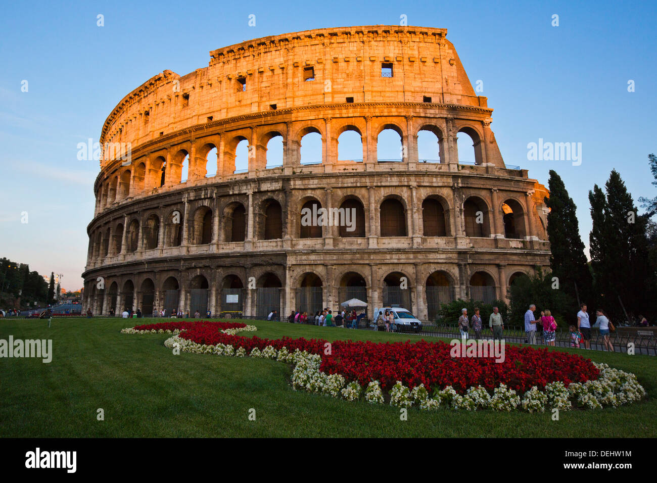 Architectural detail of the Colosseum, Rome, Lazio, Italy Stock Photo ...