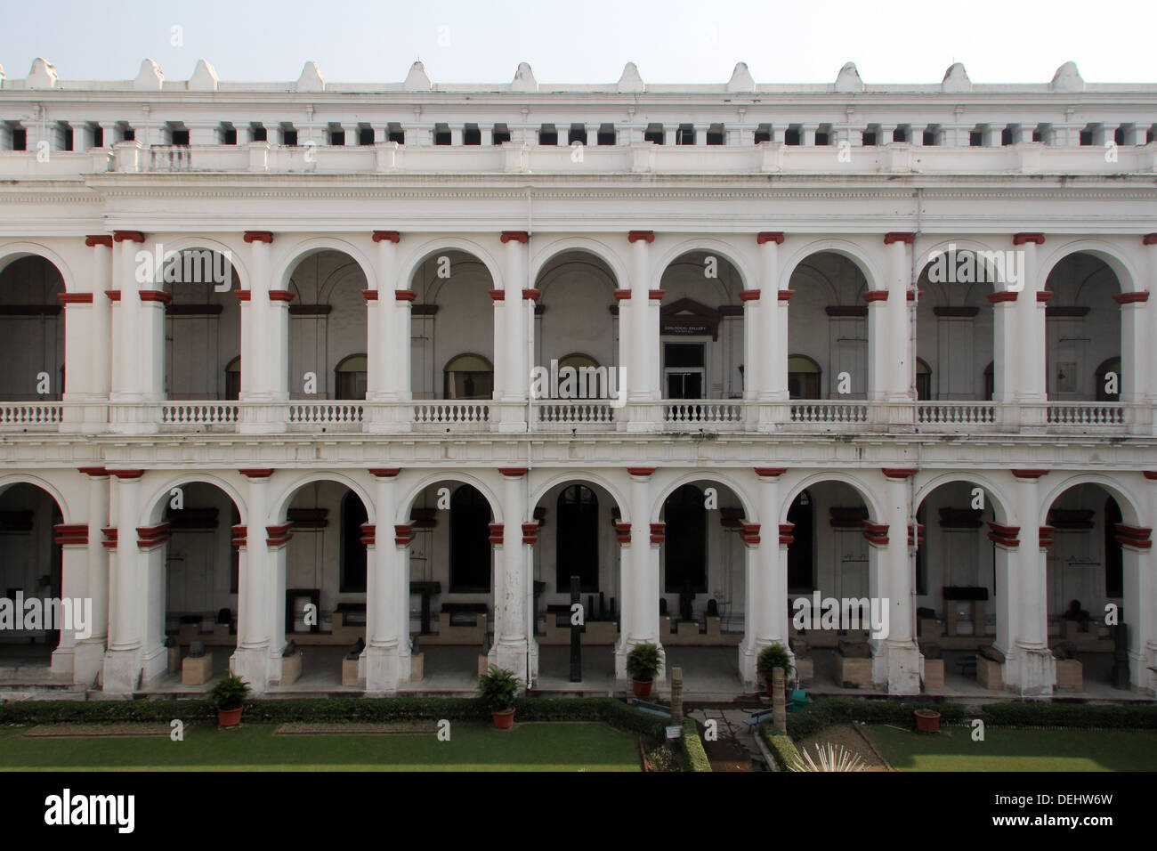 The Indian Museum of Kolkata, India, on Nov 24, 2012. This was founded ...
